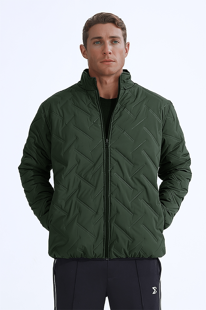 Dynamic Duo Jacket Gray/Dark Olive – Sigma Fit