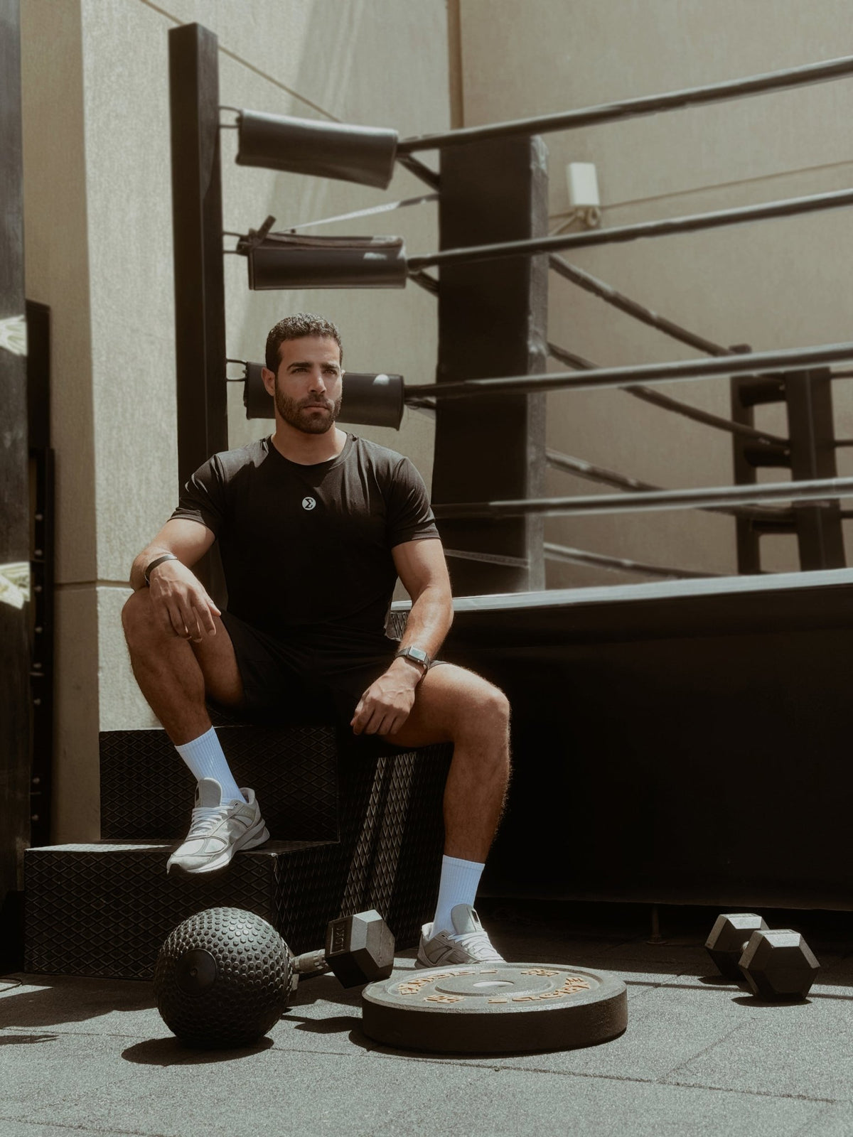 Power Tee Black – Sigma Fit