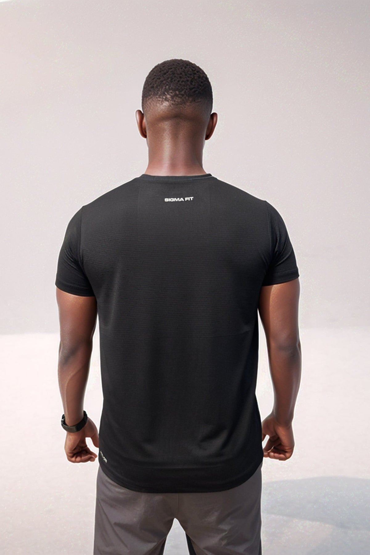 Racket Sports Tee Black – Sigma Fit