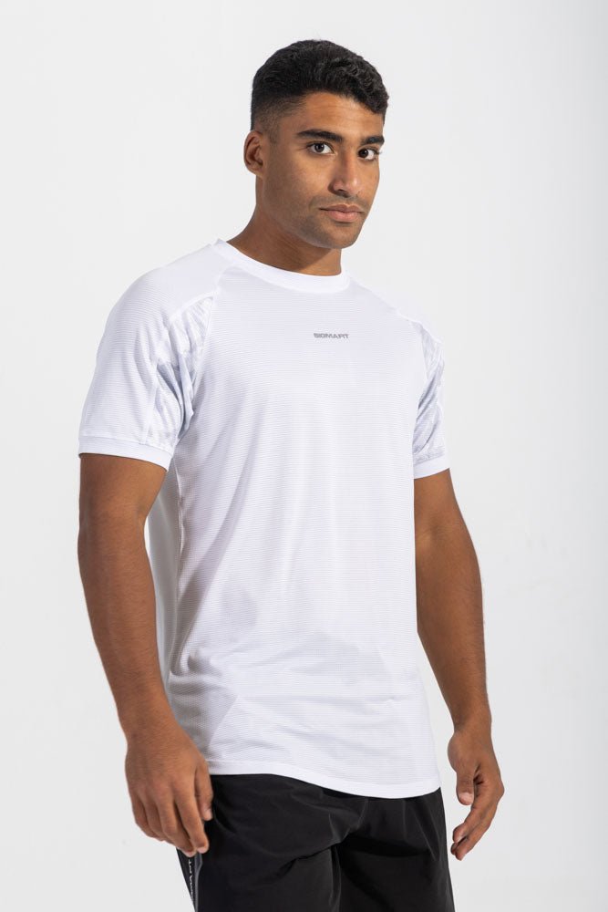 Dynamic Dri Tee White – Sigma Fit