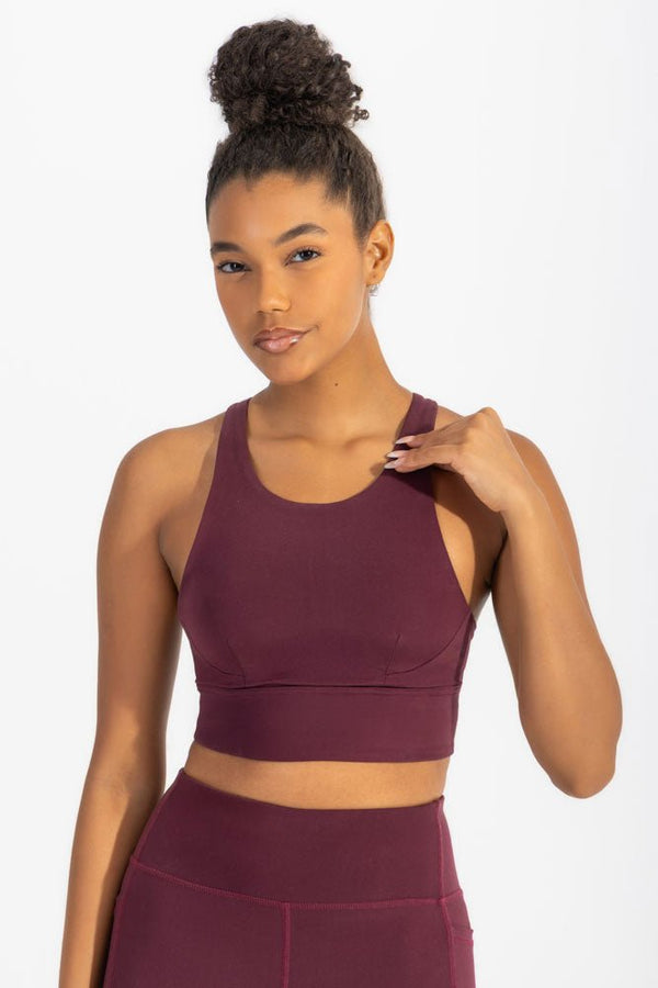 All day Fit Sports Bra Fig – Sigma Fit