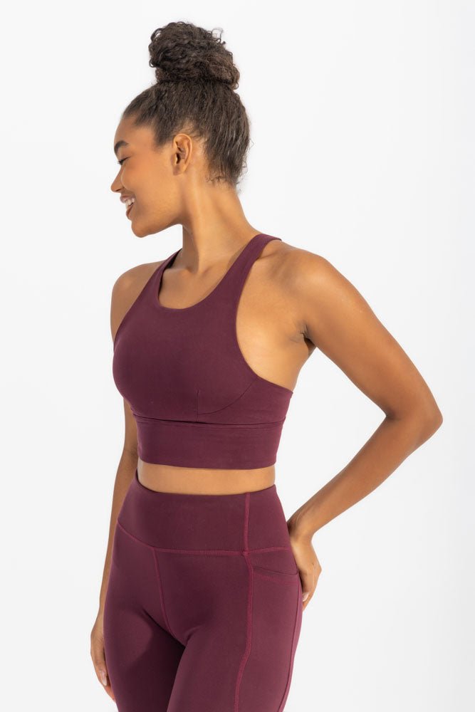All day Fit Sports Bra Fig – Sigma Fit