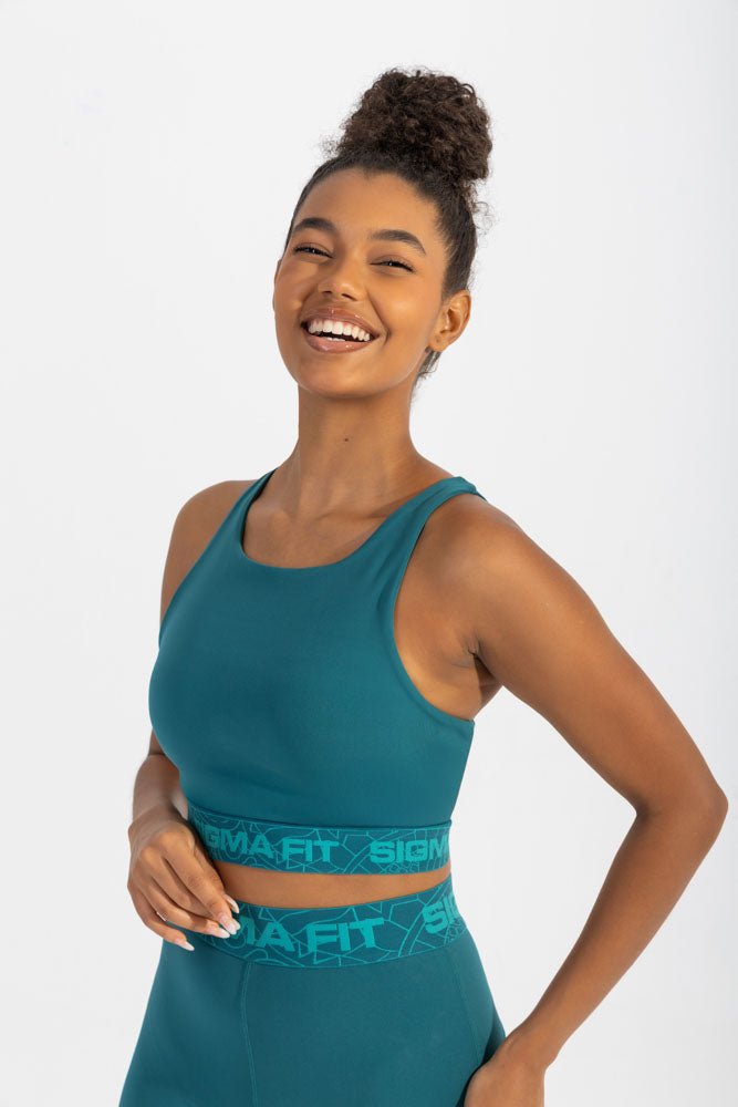 Dynamic Sports Bra Shaded Spruce – Sigma Fit
