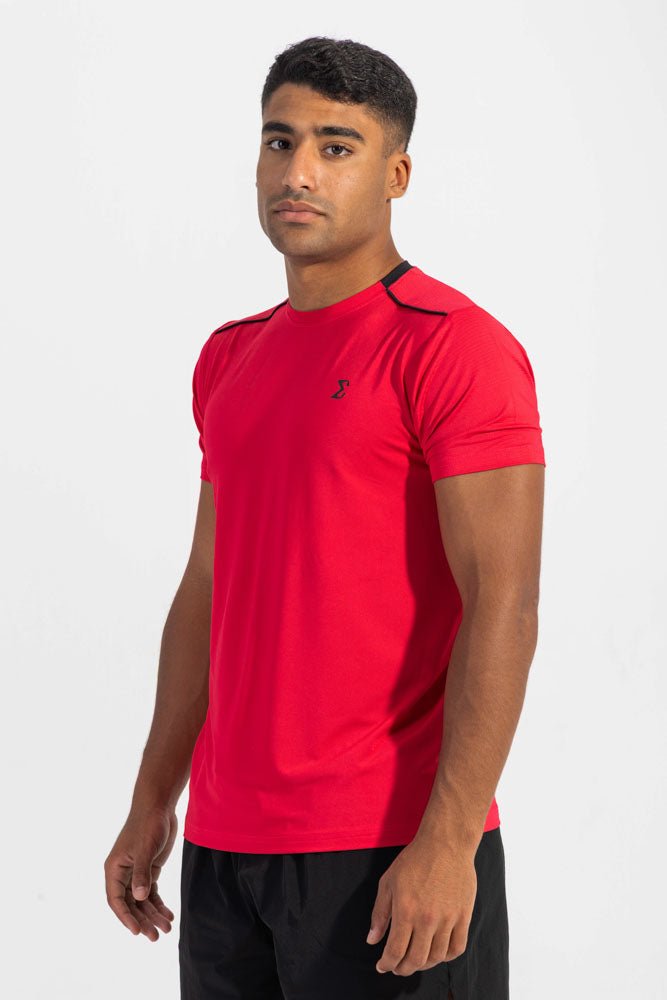 Racket Sports Tee Flame Scarlet – Sigma Fit