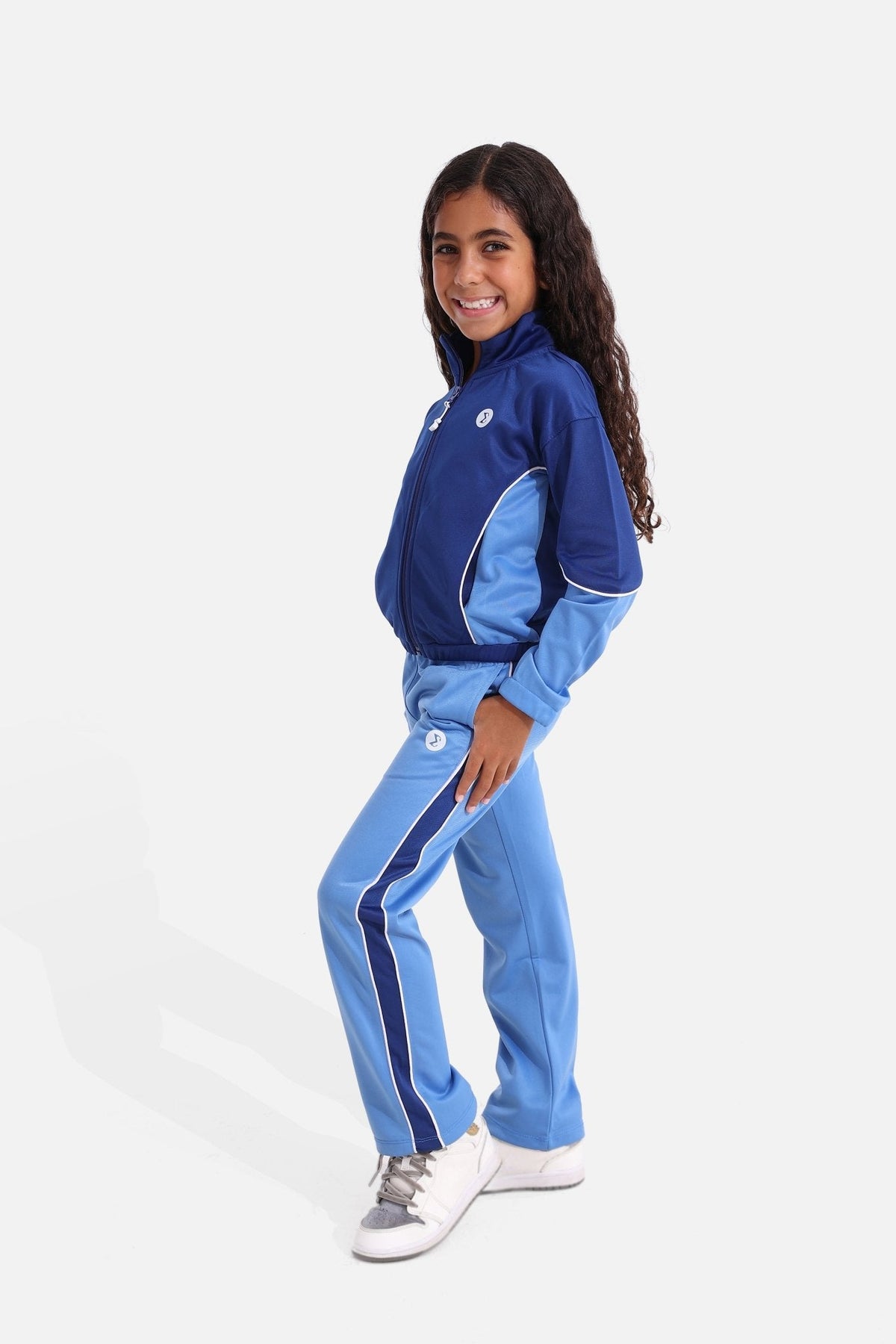 Girls Bellwether blue Tracksuit | Sigma Fit