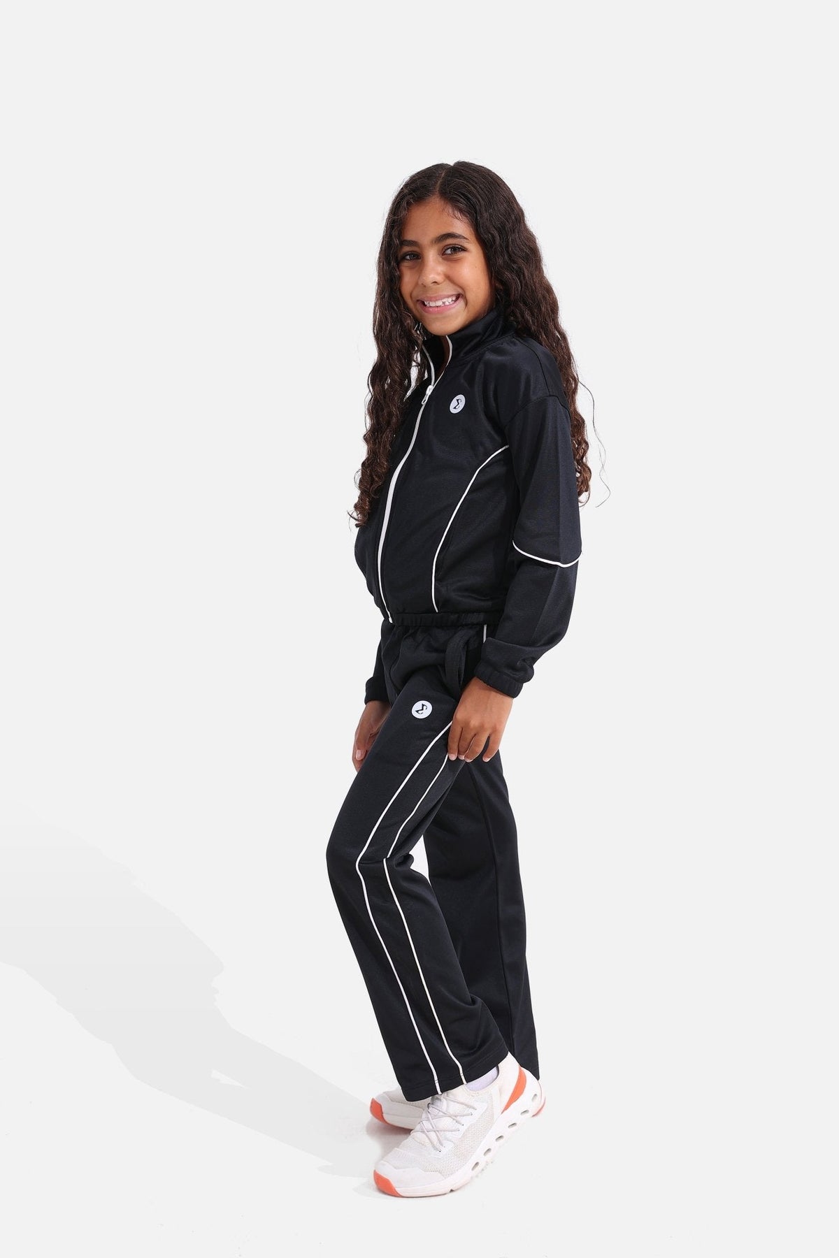 Girls Black Tracksuit – Sigma Fit