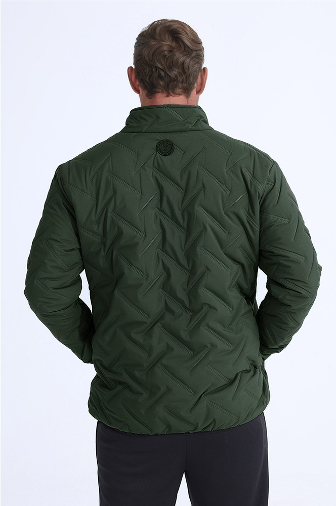 Dynamic Duo Jacket Gray/Dark Olive – Sigma Fit