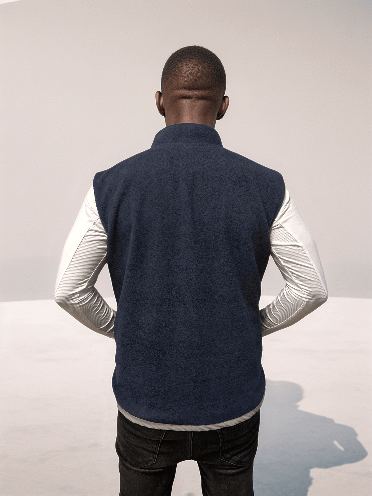 Reversible Pro Vest Navy/Gray – Sigma Fit