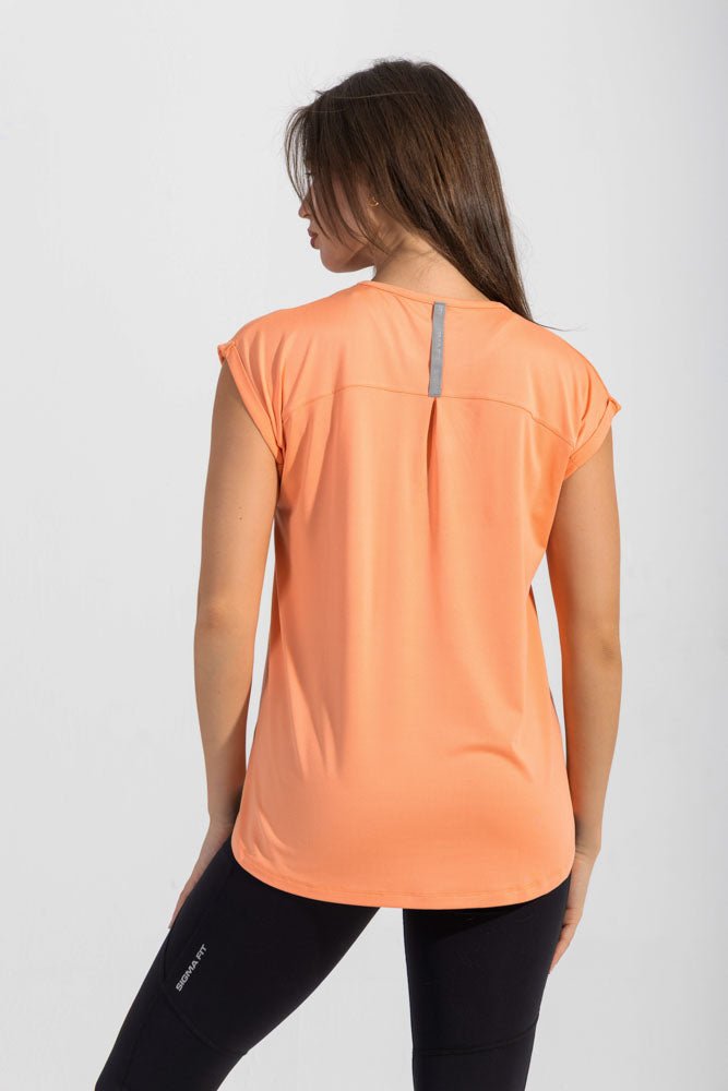 Comfy Tee Peach Pink – Sigma Fit